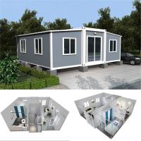 China 20ft Mobile Steel Frame Sandwich Panel Fast Assemble Modular Prefabricated Houses Shop for sale