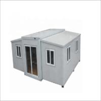 China 40FT Expandable Container House with Full Bathroom and White or Customized Color for sale