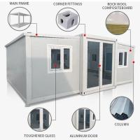 China 2 Bedroom Luxury Prefabricated Homes Expandable Container House with Full Bathroom Design for sale