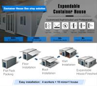 China Online Technical Support Prefabricated Expandable Container House for Luxury Living for sale