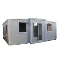 China White Modular Hurricane Luxury 40 20 ft 2 Bedroom 3 Bedroom Prefab Expandable Container House for sale