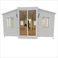 China Steel Fabricated House 20ft Office Folding Foldable Expandable Container Workspace for sale