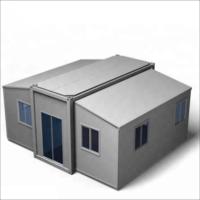 China Steel Structure Luxury House Villa 20ft 40ft Flat Pack Expandable Container House for sale
