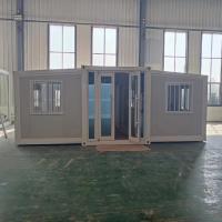 China Steel Structure Luxury House Villa 20ft 40ft Flat Pack Expandable Container House for sale