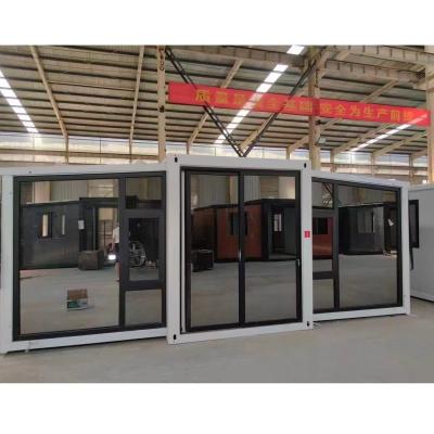 China 2 Story Expandable Cabin Homes Villa Prefab Home Container House for Apartment 20 40 ft Shipping for sale