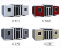 China Steel Structure Frame Welded Luxury Prefab Container House 5800*6400*2530mm for sale