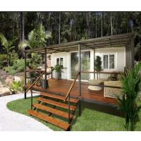 China Prefabricated Luxury Living Expandable Container House Steel Structure Frame Welded for sale