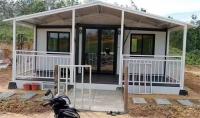 China Modern 2 Bedroom Luxury Prefab Modular Homes With Steel Structure Frame Welded for sale