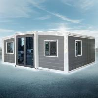 China Modern Design Movable Expandable Shipping Container Frame House Prefabricated Luxury Villa for sale