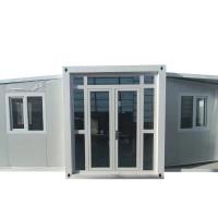 China Modern Prefab Villa 20Ft 40Ft Insulated Expandable Container House with 2-3 Bedrooms for sale