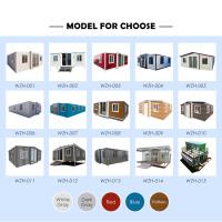 China Modern Prefab Villa 20Ft 40Ft Insulated Expandable Container House with 2-3 Bedrooms for sale