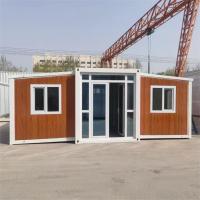 China Expandable Granny Flat Prefabricated Container House with Steel Structure Frame Welded for sale