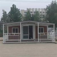 China Home Easy Assembly 20ft Expandable 3 Bedrooms Prefab Foldable Container House for sale