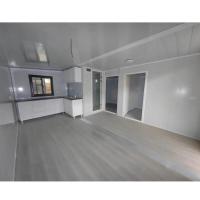 China Modern Luxury Style Container House With Steel Structure And Sandwich Panel Roof Wall for sale