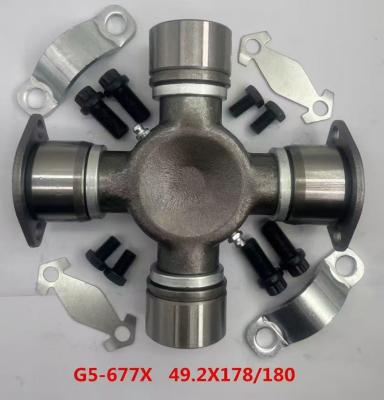 China G5-677X Universal Joints Truck Spider Cross Joints Big Car Construction Machine 49.2X179.98mm for sale