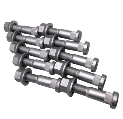 China High-Strength Steel Wheel Stud & Nut M22X1.5X114 for V0LV0 Trucks with HRC 35-39° Hardness for sale