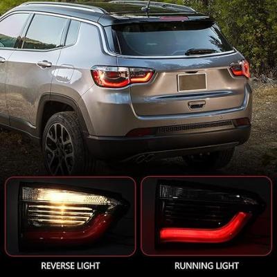China Right Inner Tail Light  for Jeep Compass 2017-2024 Taillight Rear Brake Lamp Assembly Passenger Side for sale