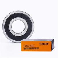 China Factory direct sales bearings 6305/6304/6303/6302/6301/6300 2RS Double Rubber Seal Bearings Stable Performance Cost Effective for sale
