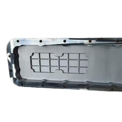 China Sinotruk HOWO WP10 Engine Oil Cooler Cover VG14010083B Chrome Steel 880*210*70 3.1KG for sale