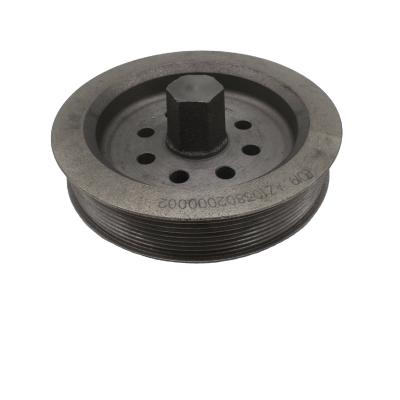 China Sinotruck HOWO Original Heavy Truck Howo 371 Truck Belt Pulley Wheel VG1560020020 for sale