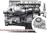 China Water Pump Engine EA4712001101  DD15-13 Fit For Freightliner Cascadia/BENZ for sale