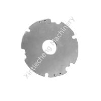 China Silver Aluminum Alloy Custom Machined Parts For Customized Clutch Friction Disc for sale