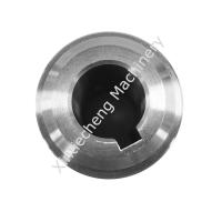 China Bright Silver Customized 45 Steel Disc Adapter Pay Off Machine Parts for sale