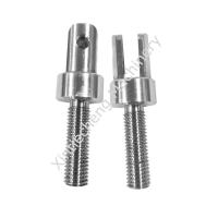 China Materials 316 Stainless Steel U Coupling Rod Metal Machined Parts for sale