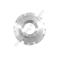 China Aluminum Alloy Reducer Side Bearing End Caps Silver Custom Aluminum Parts for sale