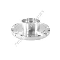 China Aluminum Alloy Reducer Side Bearing End Caps Silver Custom Aluminum Parts for sale