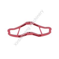 China CNC Machining Parts Custom Scooter Parts Aluminum Parts Processing Red Oxidation for sale
