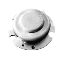 China Silver SPHC Parking Garage Brake Magnet Housing Metal Machine Parts for sale