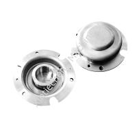 China Silver SPHC Parking Garage Brake Magnet Housing Metal Machine Parts for sale
