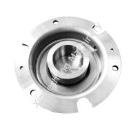 China Silver SPHC Parking Garage Brake Magnet Housing Metal Machine Parts for sale