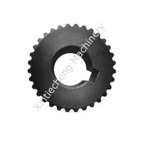 China Custom CNC Machining Parts Timing Belt Tensioner Black Cast Iron Customized for sale