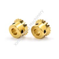 China Custom Brass Bevel Gears High Precision Gears Spur Gears Helical Gears 45# Steel Level 7 for sale