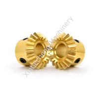 China Custom Brass Bevel Gears High Precision Gears Spur Gears Helical Gears 45# Steel Level 7 for sale