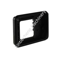 China Black Aluminum Alloy Instrument Panel Cover Plate CNC Machining for sale