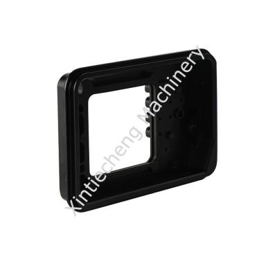 China Black Aluminum Alloy Instrument Panel Cover Plate CNC Machining for sale