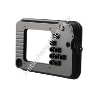 China Black Aluminum Alloy Instrument Panel Cover Plate CNC Machining for sale