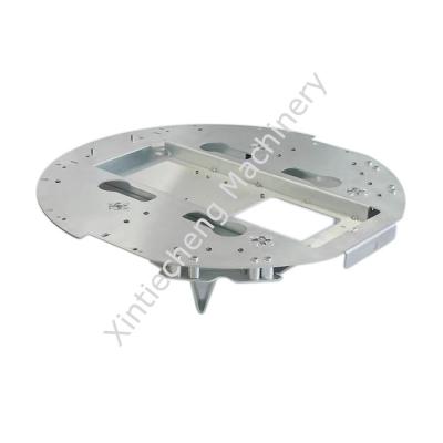China Silver Brighting Precision CNC Machining Parts 6061 Aluminum Alloy Turned for sale