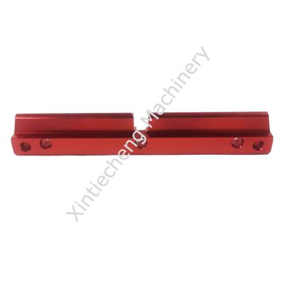 China Antirust CNC Precision Turned Parts Red Spray Painting Parts ISO9001 for sale