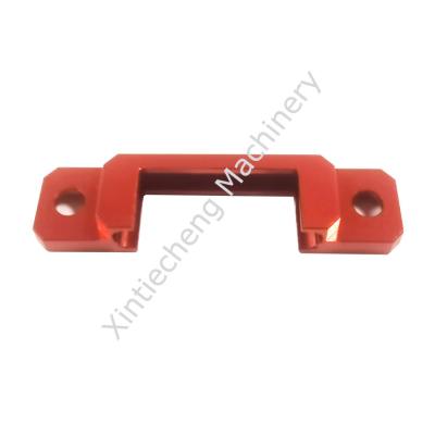 China Custom CNC Precision Turned Parts Red Spray Painting OEM CNC Turning Parts for sale