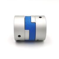 China XTC hot selling retail servo shaft couplings aluminum oldham sliding disc couplings headless screw fixing oldham couplin for sale