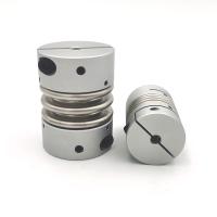 China XTC High Torque Motor Generator Shaft Type bellows flexible coupling clamp Metal Bellows Couplings For Power Transmissio for sale