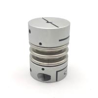 China XTC High Torque Motor Generator Shaft Type bellows flexible coupling clamp Metal Bellows Couplings For Power Transmissio for sale