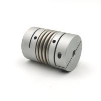 China XTC High Torque Motor Generator Shaft Type bellows flexible coupling clamp Metal Bellows Couplings For Power Transmissio for sale