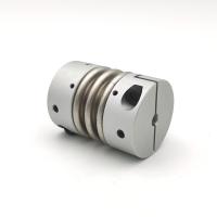 China XTC High Torque Motor Generator Shaft Type bellows flexible coupling clamp Metal Bellows Couplings For Power Transmissio for sale