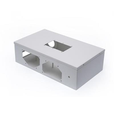 China Steel Fabrication Metal Industrial Parts Sheet Metal Enclosure Processing for sale