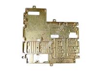 China Aluminum LY12 Aluminum CNC Turning Parts Microwave Cavity Gold Plating for sale